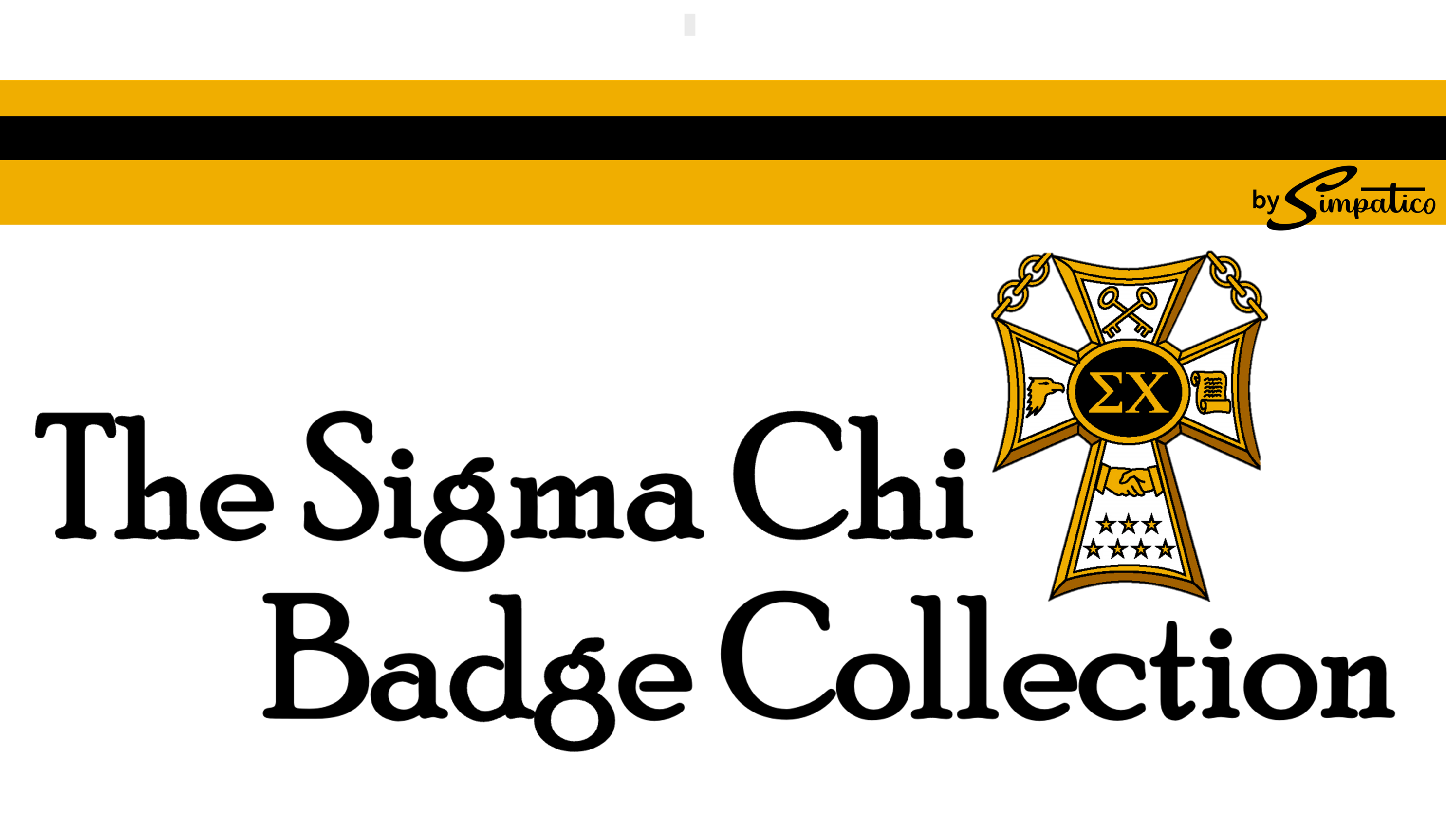 The Sigma Chi Badge Collection – Simpatico.life