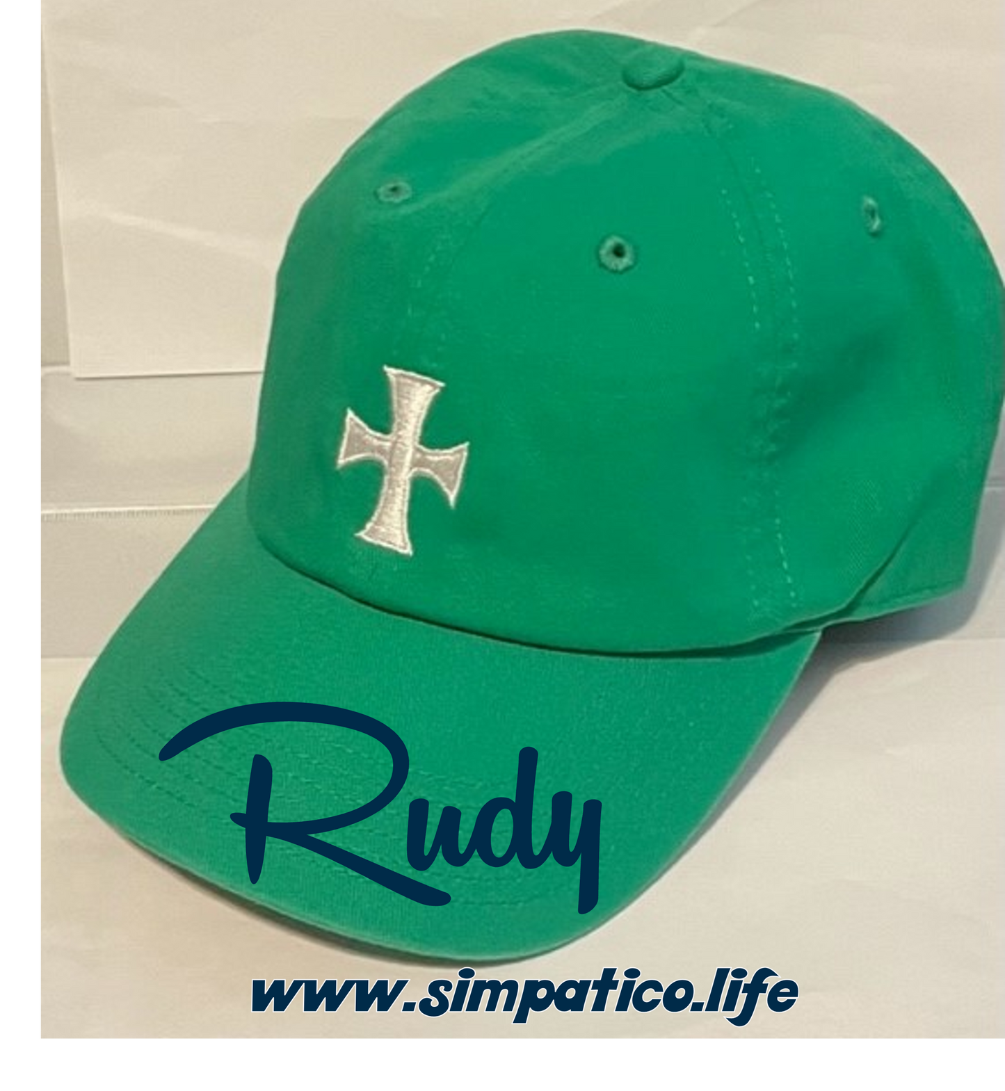 The Rudy - Unconstructed/Dad Hat Kelly Green – Simpatico.life